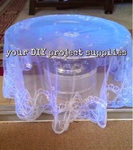 Alas dulang (kain & lace) sewa – Your DIY Project Rental