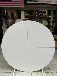 Panel bulat kayu 5×5 kaki [rental] – Your DIY Project Rental