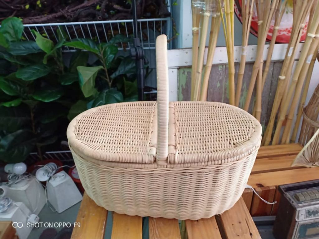 Bakul picnic rotan bujur [sewa] – Your DIY Project Rental