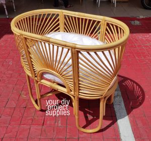 Baby crib basinnet rattan D03 / Buai berendoi rotan D03 [rental] – Your ...