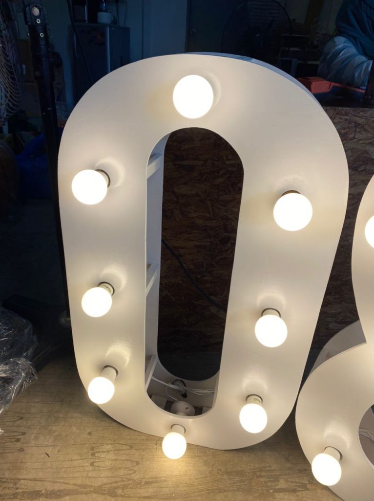 Marquee Light Up Letters & Numbers [rental] – Your DIY Project Rental
