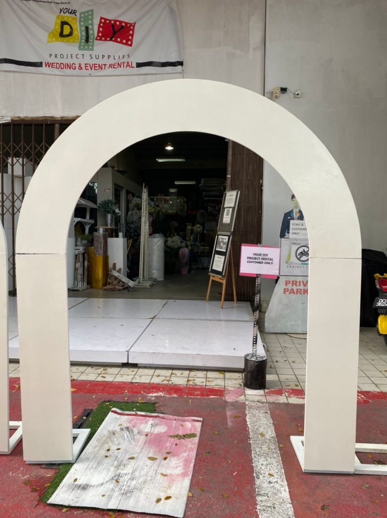 Panel design bujur 1 line [rental] – Your DIY Project Rental