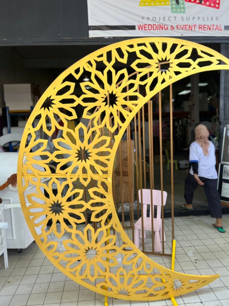 half moon kerawang gold – half moon gold [rental] – Your DIY Project Rental