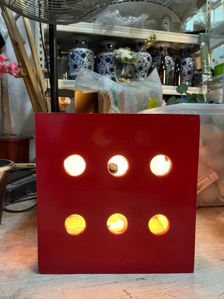 kotak design dadu berlampu / lighted dice box [3pcs][rental] – Your DIY ...